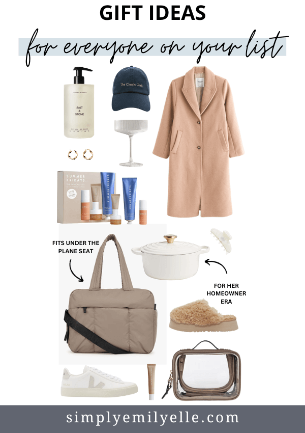 Gift Ideas for Everyone on Your List - Simply Emily Elle
